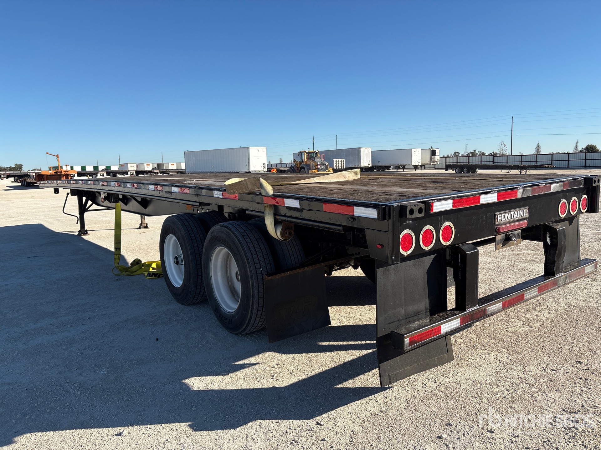 2009 Fontaine VET18048SLWK 48 ft T/A Flatbed Trailer | Ritchie Bros ...