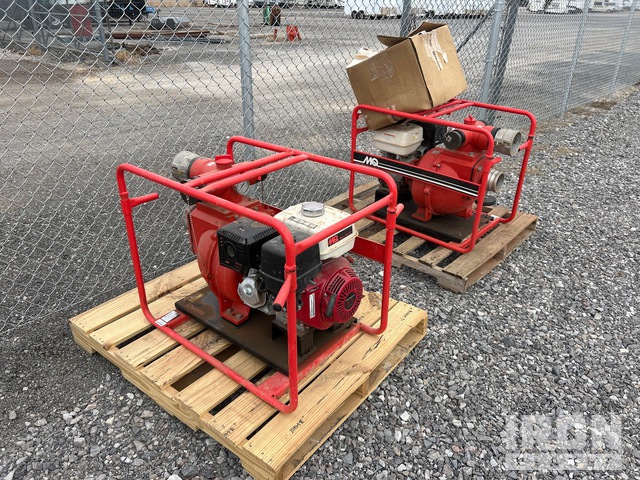 Quantity of (2) Multiquip QP-T405SLT Skid-Mounted Water Pump in ...