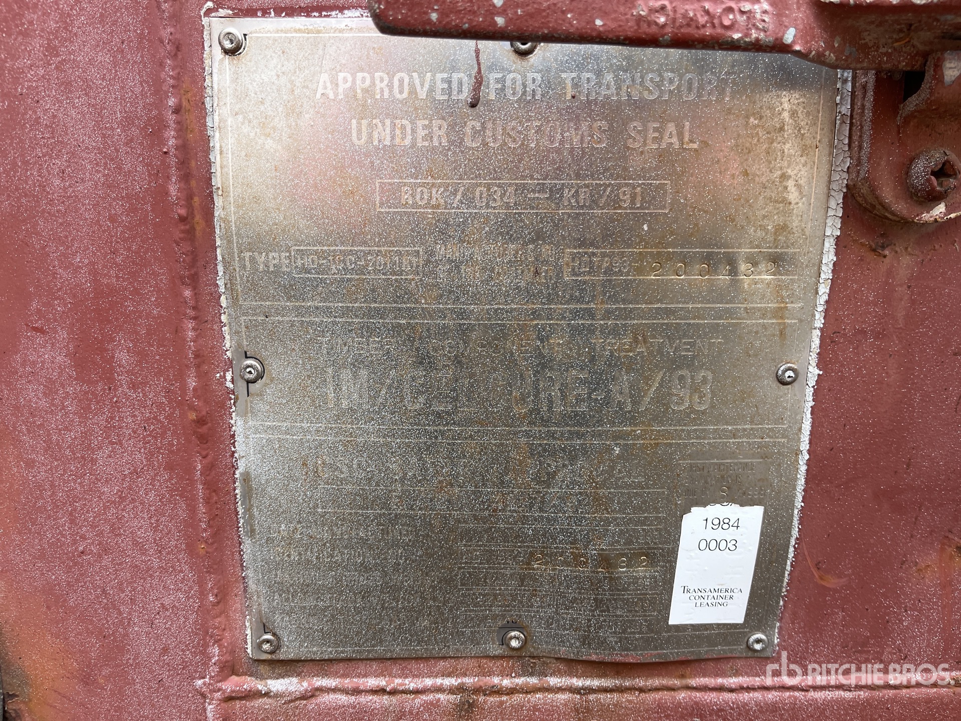 Onan 60 kW Containerized 20 ft Standard Container Generator Set ...