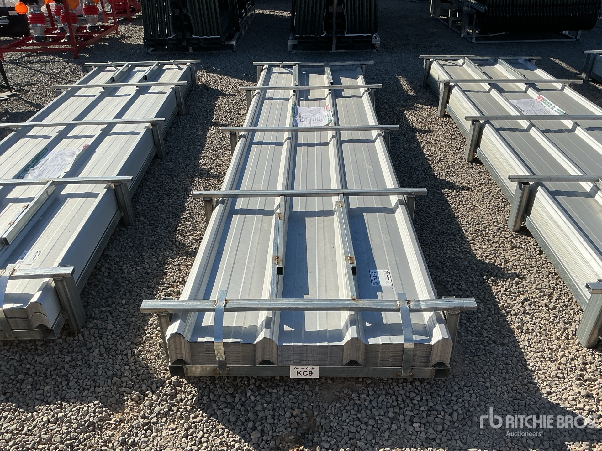 Quantity of (150) 2026 KJ K084 Galvalume Corrugated Steel Sheets Steel ...