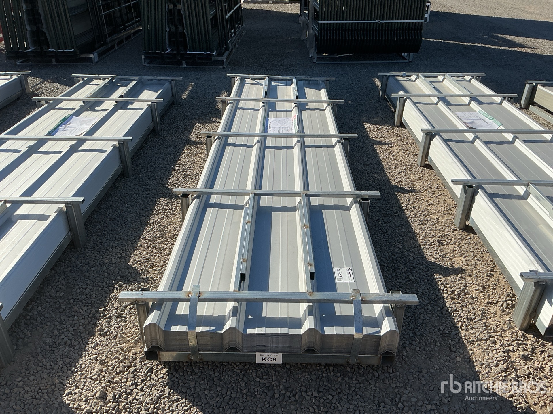 Quantity of (150) 2026 KJ K084 Galvalume Corrugated Steel Sheets Steel ...