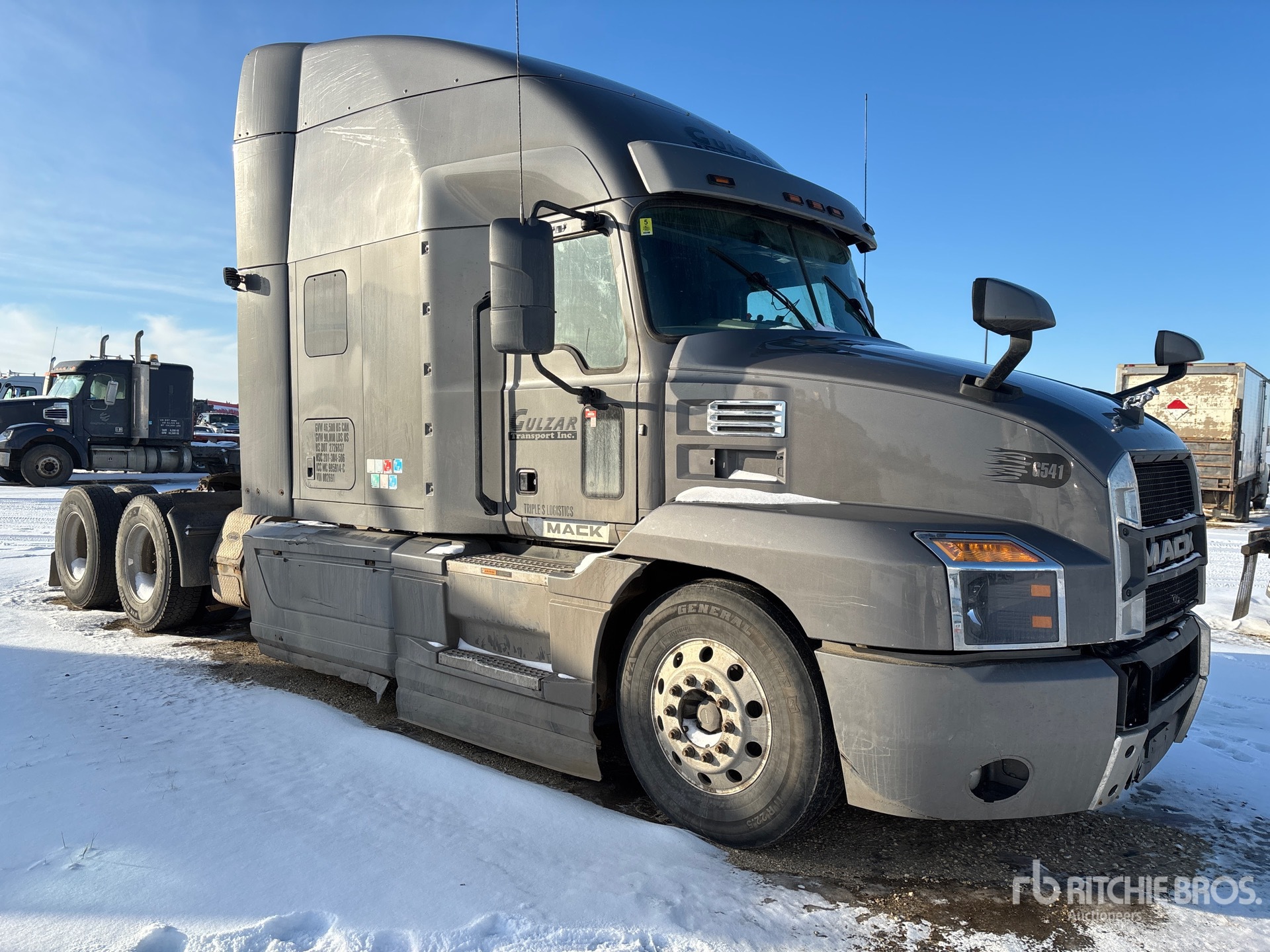 2019 Mack Anthem AN64T 6x4 T/A Sleeper Truck Tractor (Inoperable ...