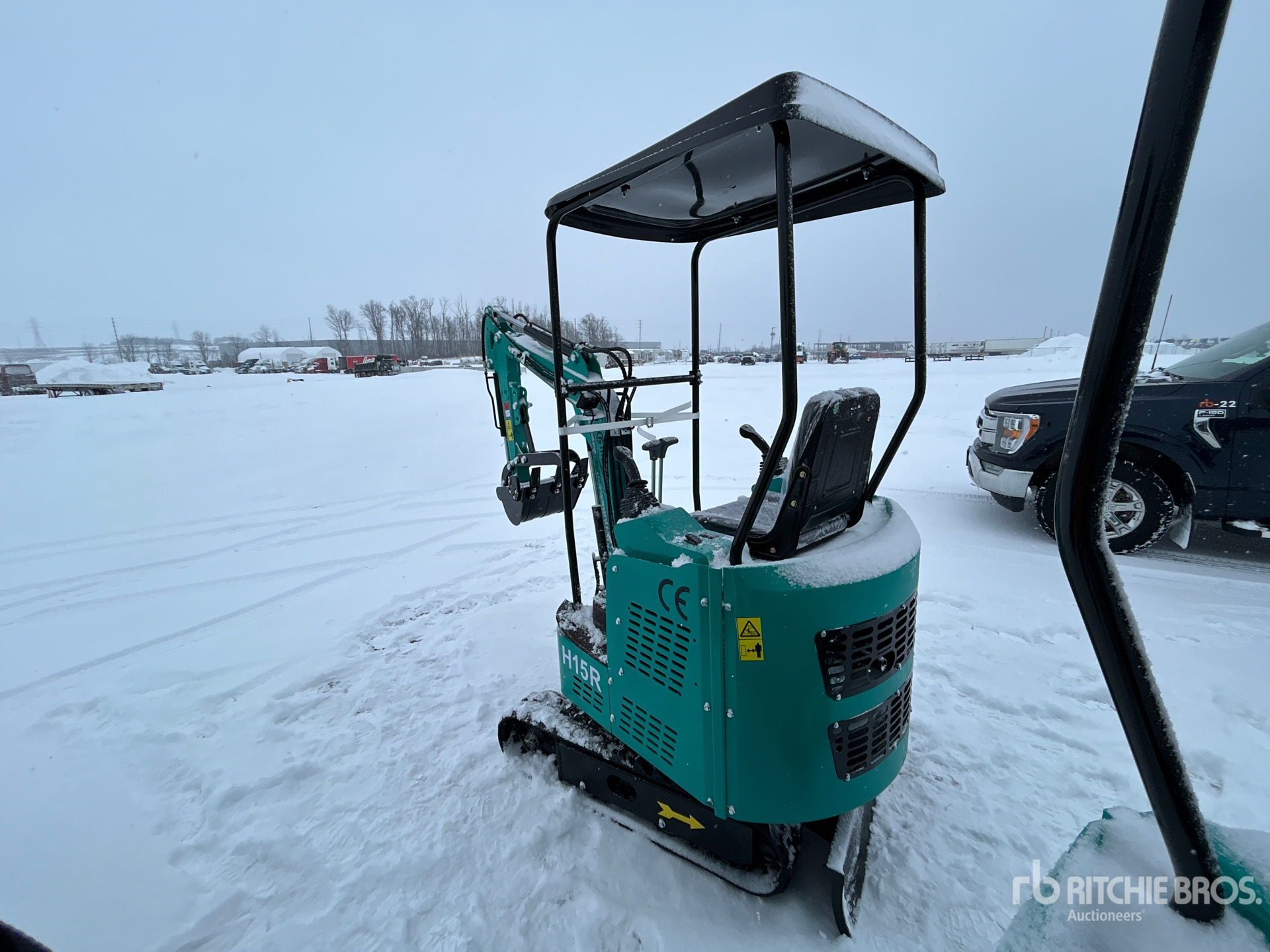 2025 CFG H15R Mini Excavator (Unused) | Ritchie Bros. Auctioneers