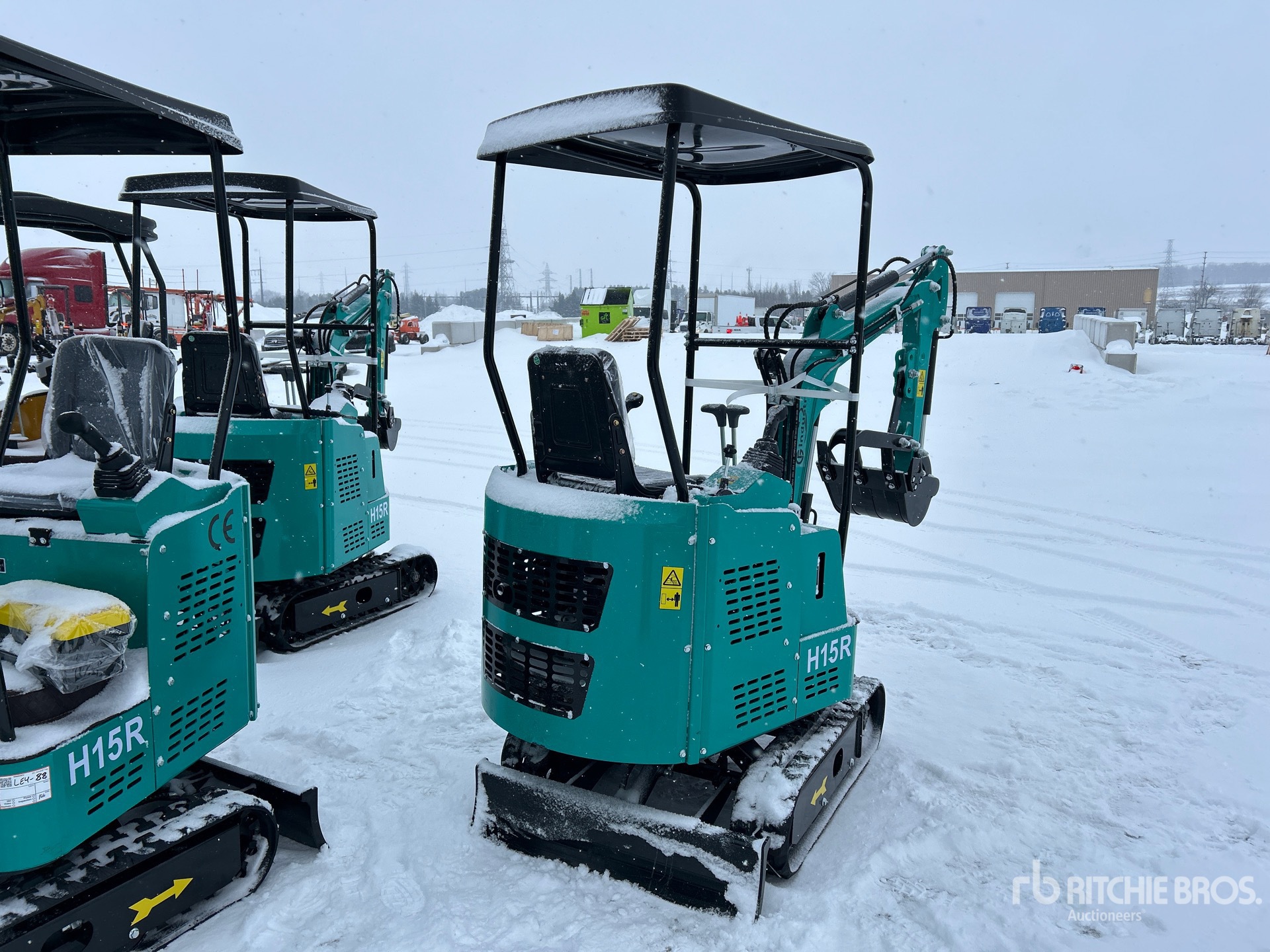 2025 CFG H15R Mini Excavator (Unused) | Ritchie Bros. Auctioneers