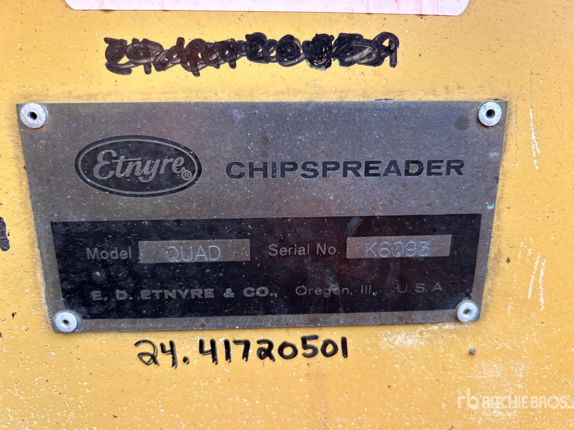 2005 Etnyre Quad Chip Spreader Ritchie Bros Auctioneers 2005 Etnyre Quad Chip Spreader Ritchie Bros Auctioneers
