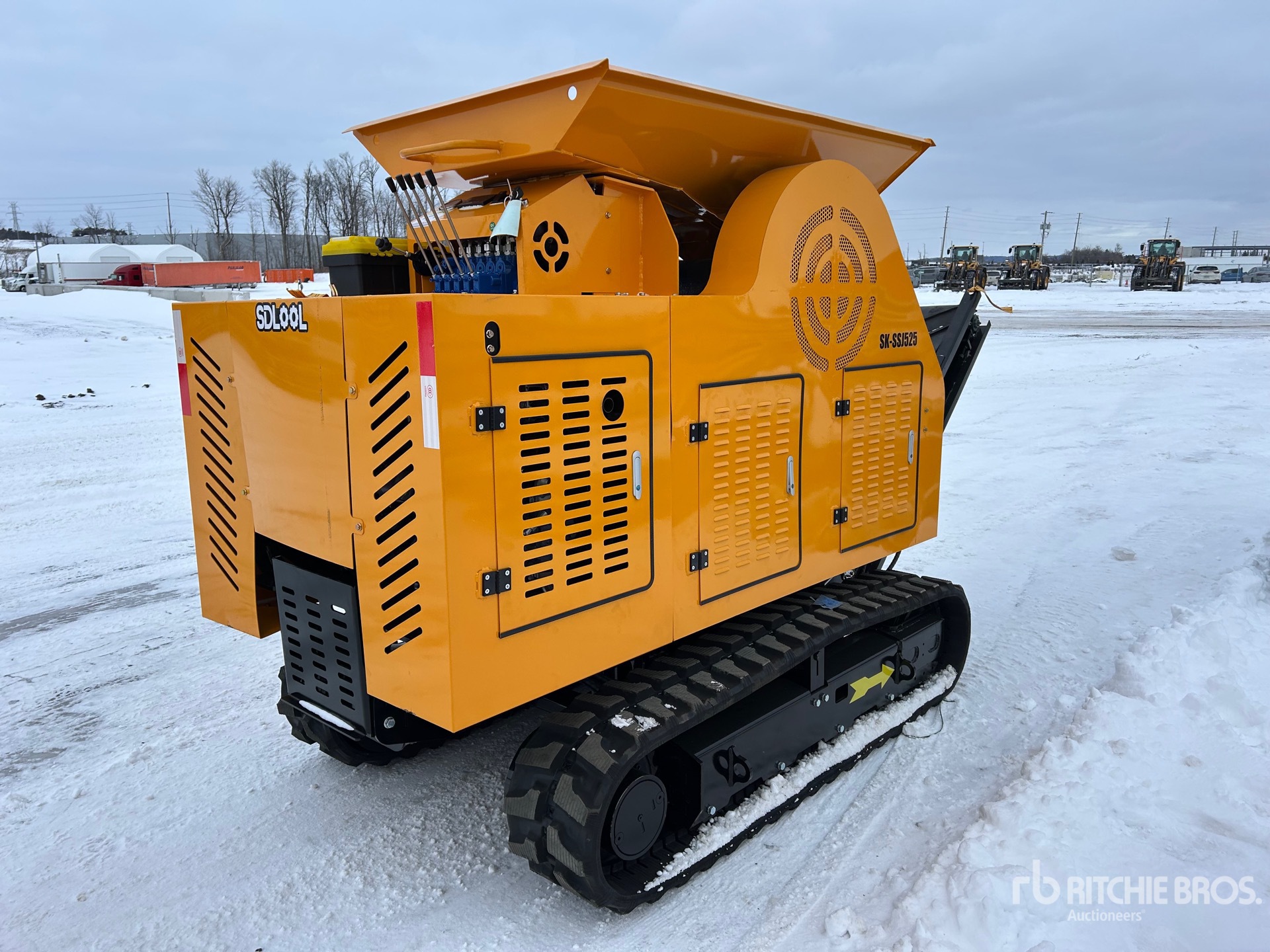 2026 SKLP SK-SSJ525 Tracked Stone Jaw Crusher Divers - Concasseur ...