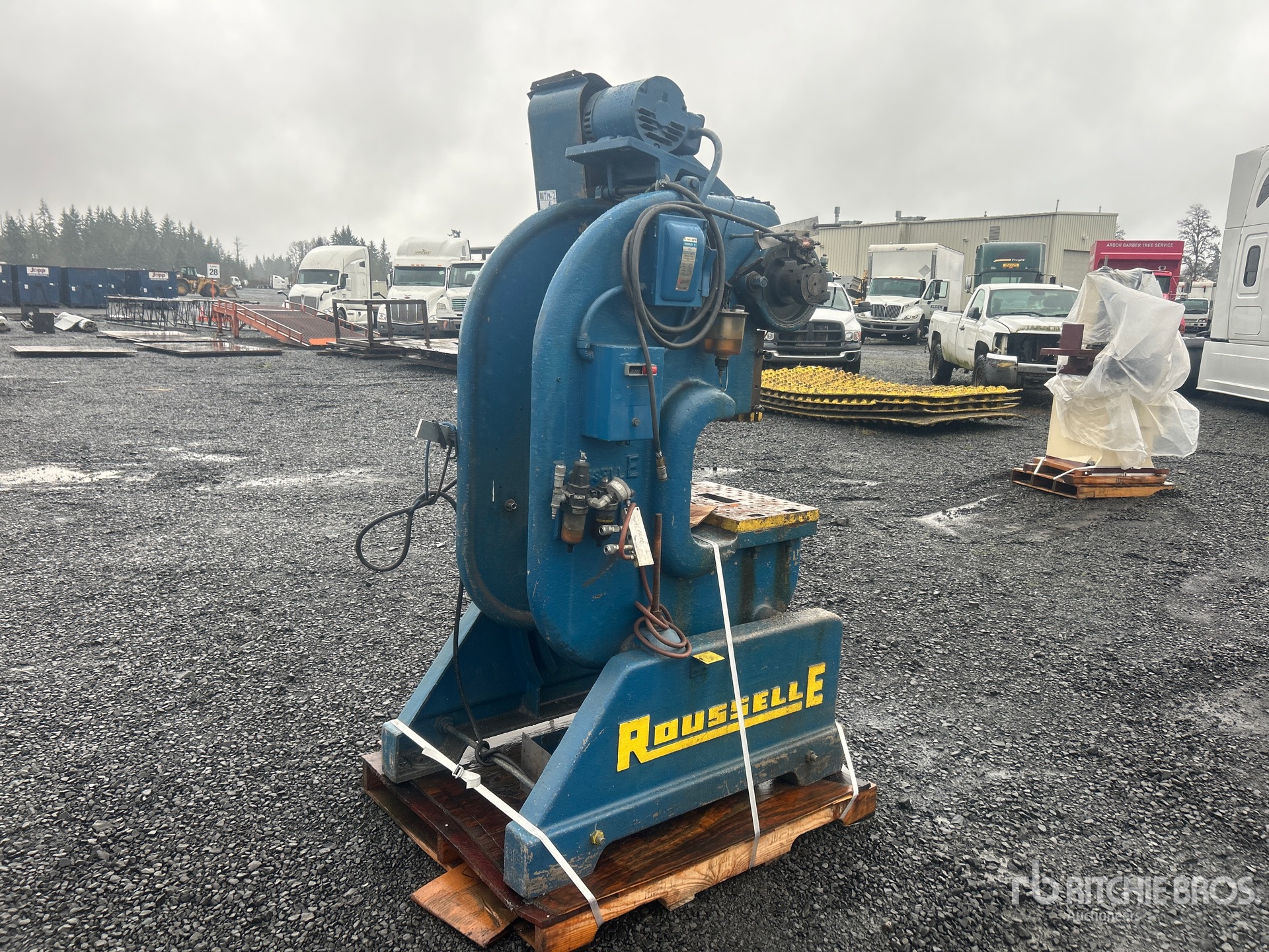 Rouselle 3F OBI 25 ton Punch Press | Ritchie Bros. Auctioneers