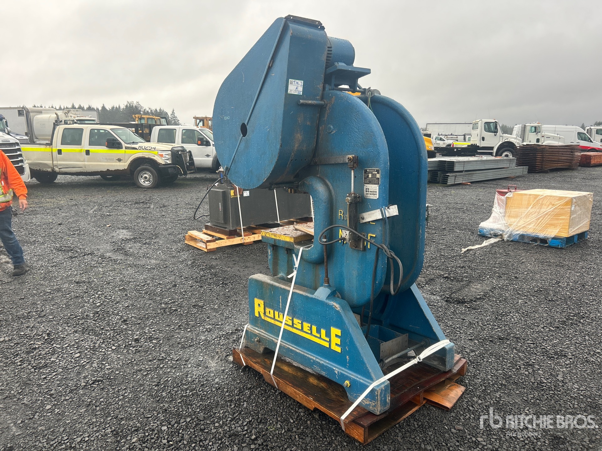 Rouselle 3F OBI 25 ton Punch Press | Ritchie Bros. Auctioneers