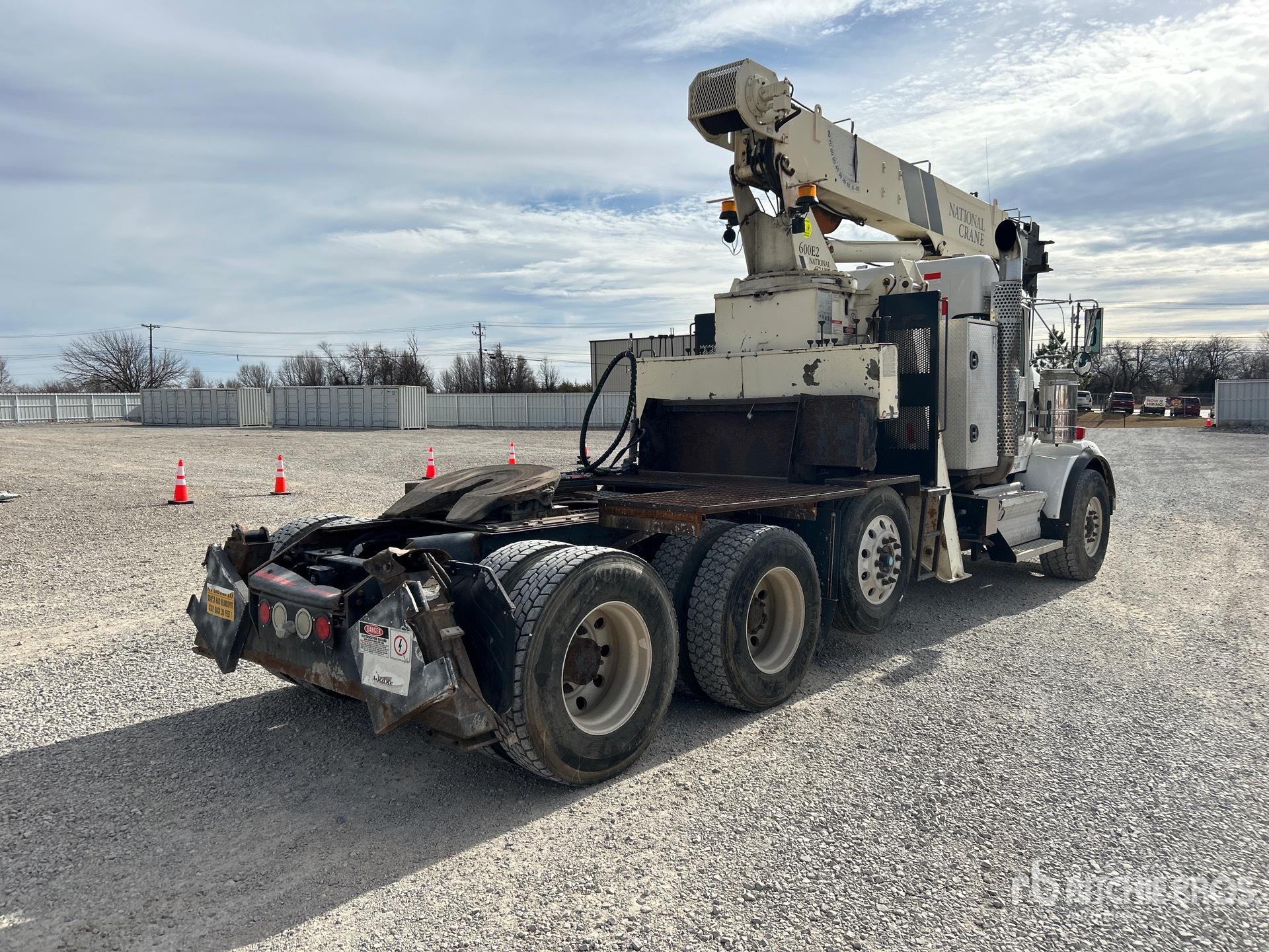 National 600E2 20 ton Straight Boom on 2010 Kenworth T800 8x4 Camión ...