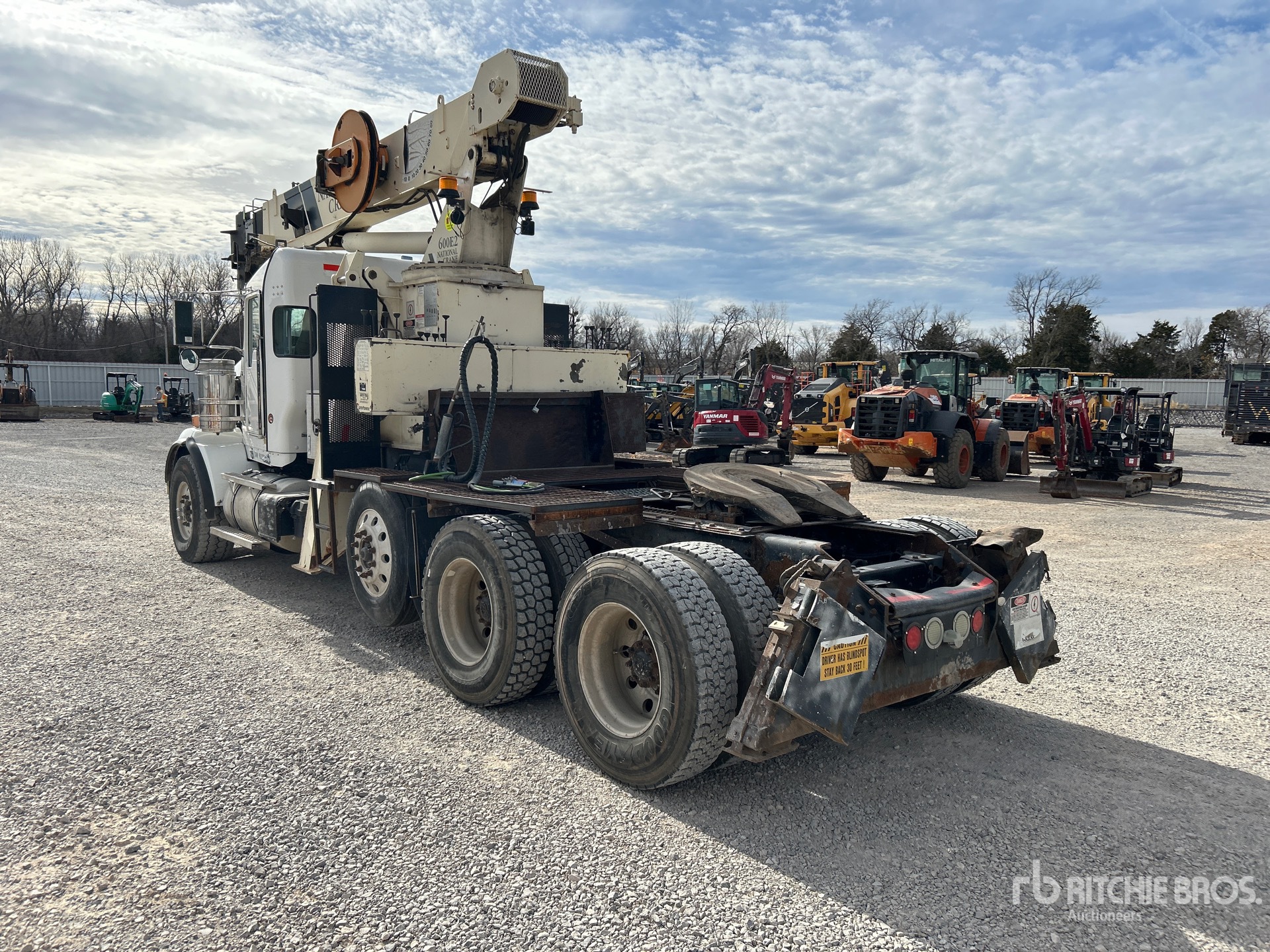 National 600E2 20 ton Straight Boom on 2010 Kenworth T800 8x4 Camión ...