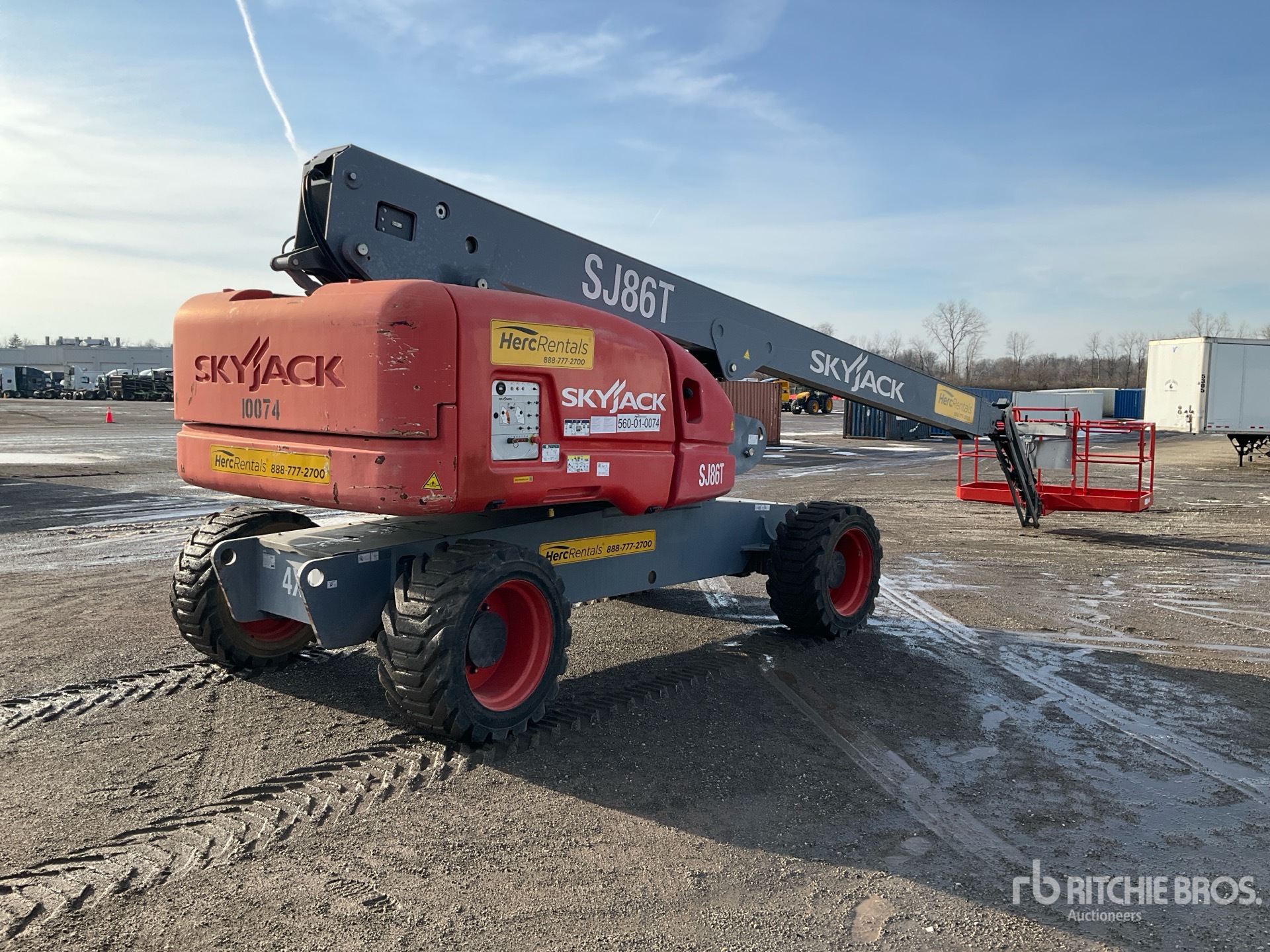 2019 Skyjack SJ86T 4WD Diesel Telescopic Boom Lift | Ritchie Bros ...