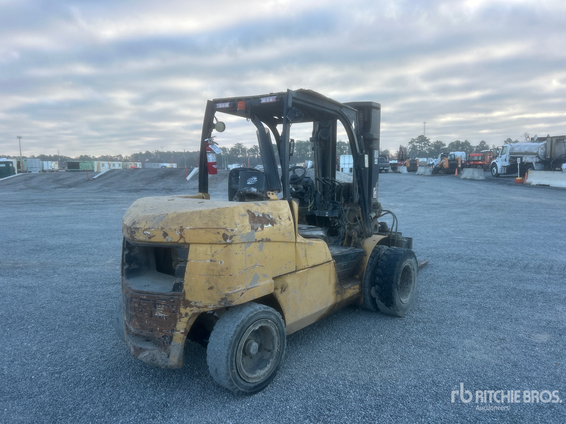 Cat DP50NT Pneumatic Tire Forklift | Ritchie Bros. Auctioneers