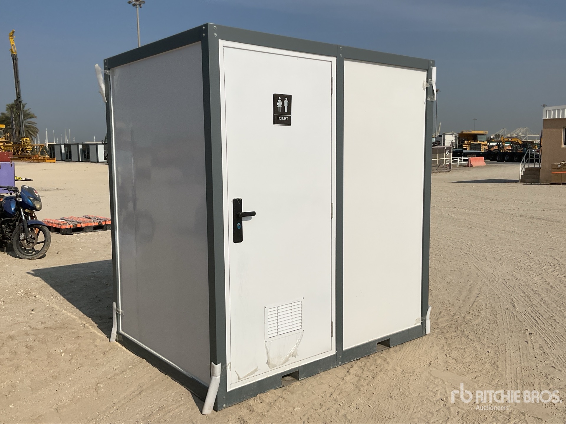Quantity of 2.2 m x 1.6 m Portable Toilet (Unused) | Ritchie Bros ...