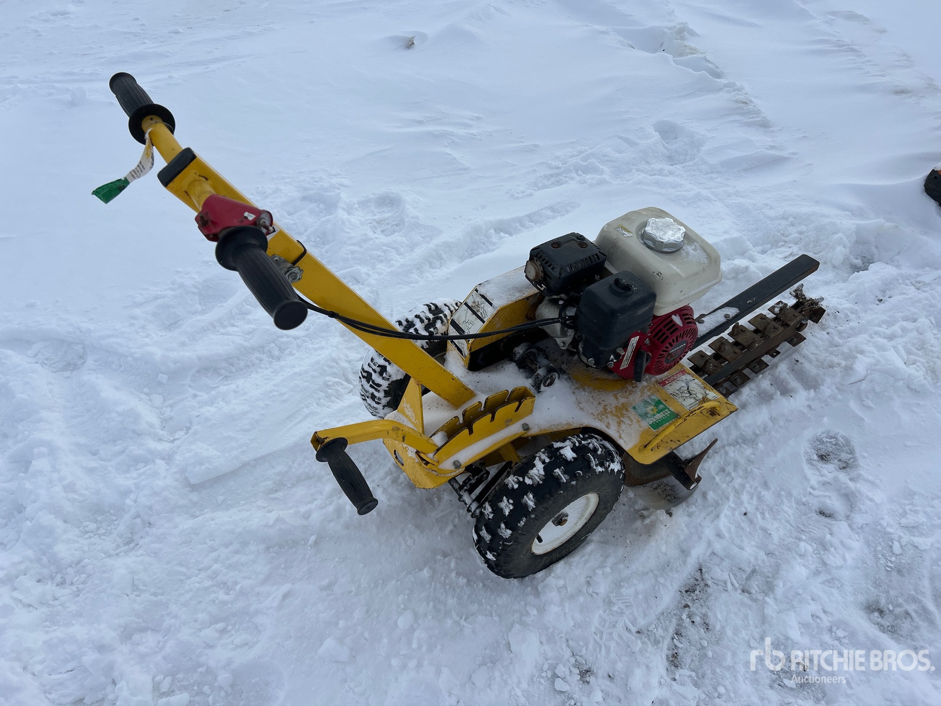 Ground Hog T-4-HS18 Walk Behind Trancheuse | Ritchie Bros. Auctioneers