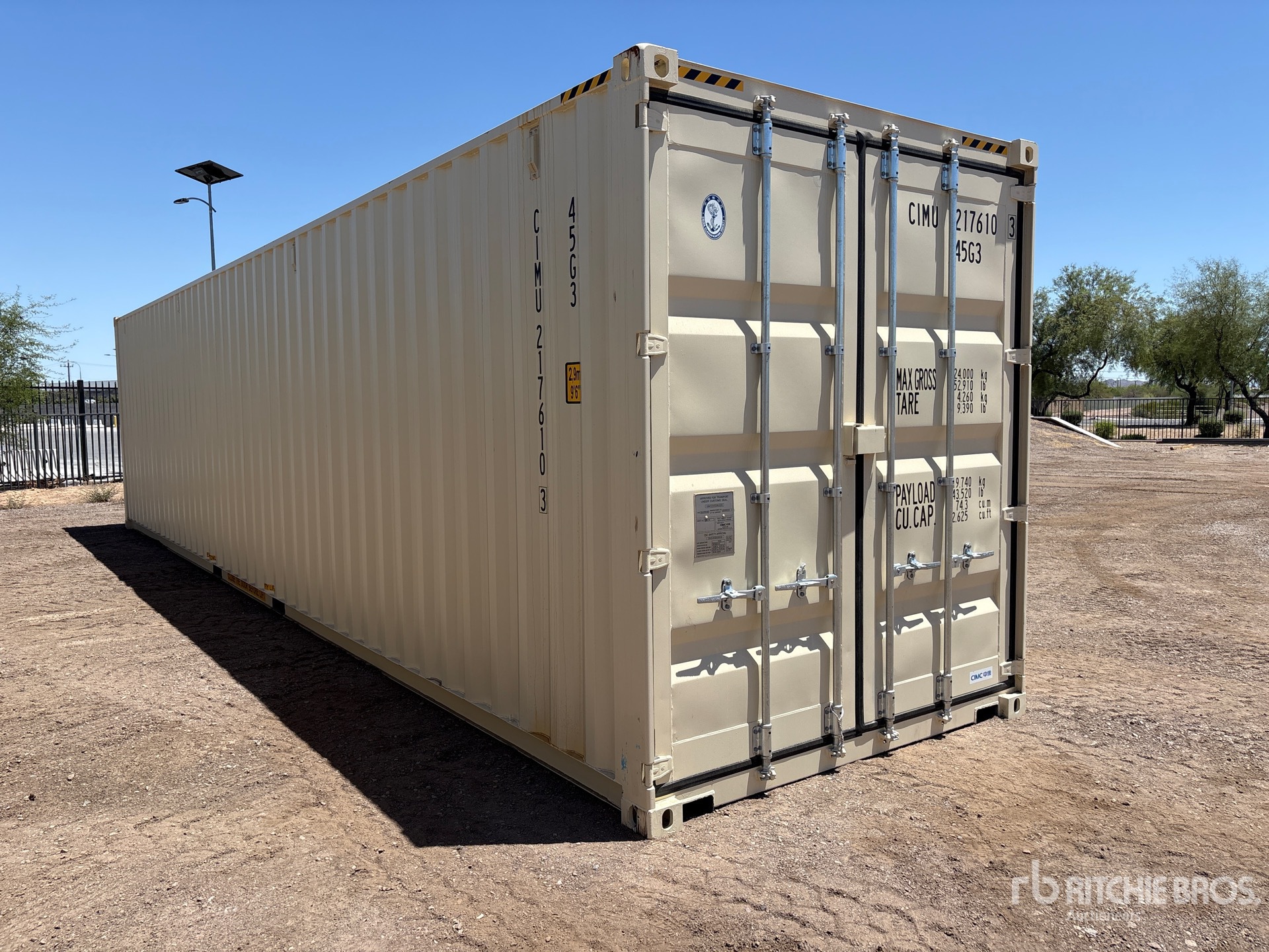 2026 40 ft High Cube Multi-Door Conteneur de stockage | Ritchie Bros ...