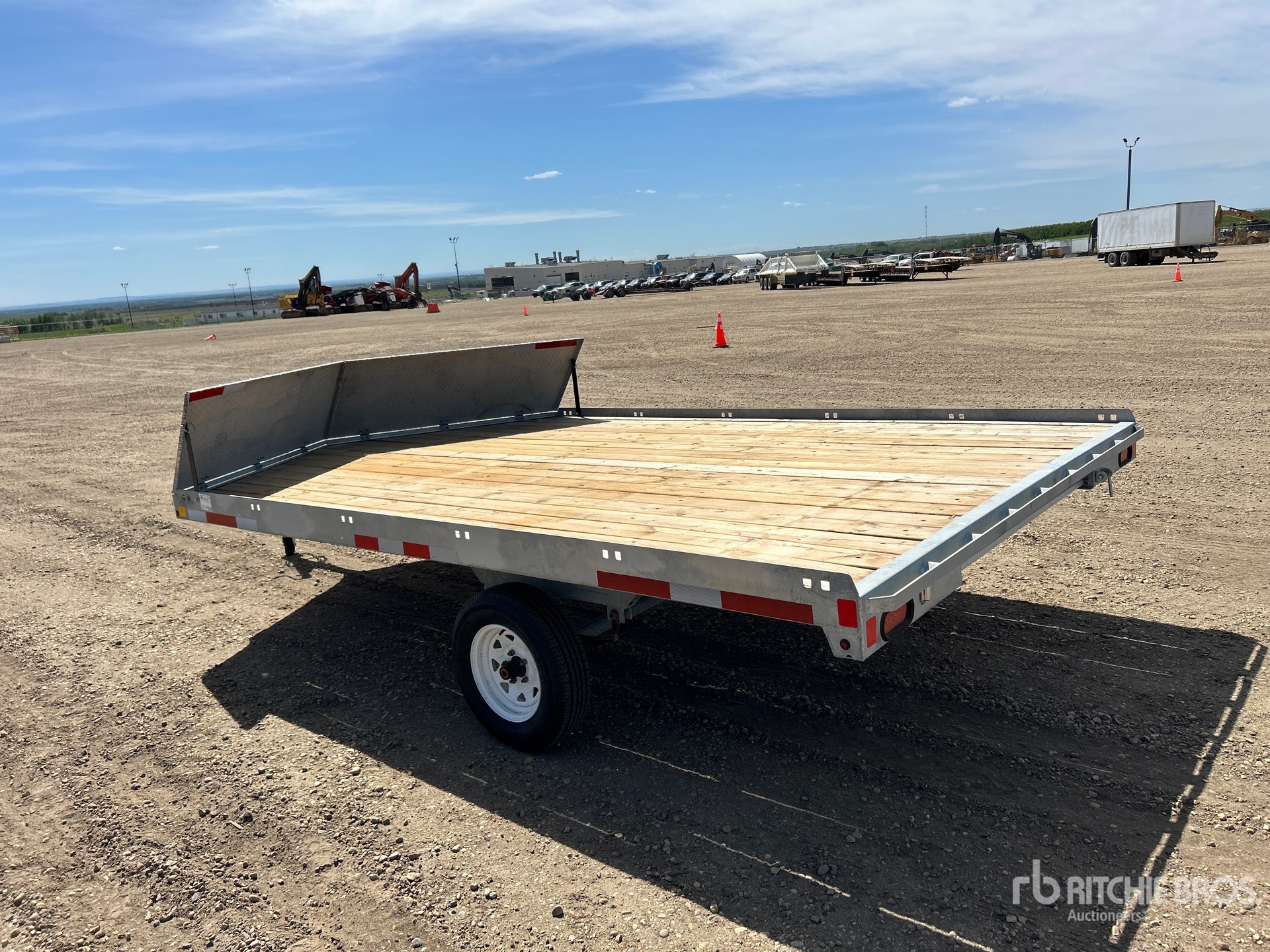 2025 PJ S/A 8 ft x 12 ft Sled Trailer Divers - Remorque | Ritchie Bros ...