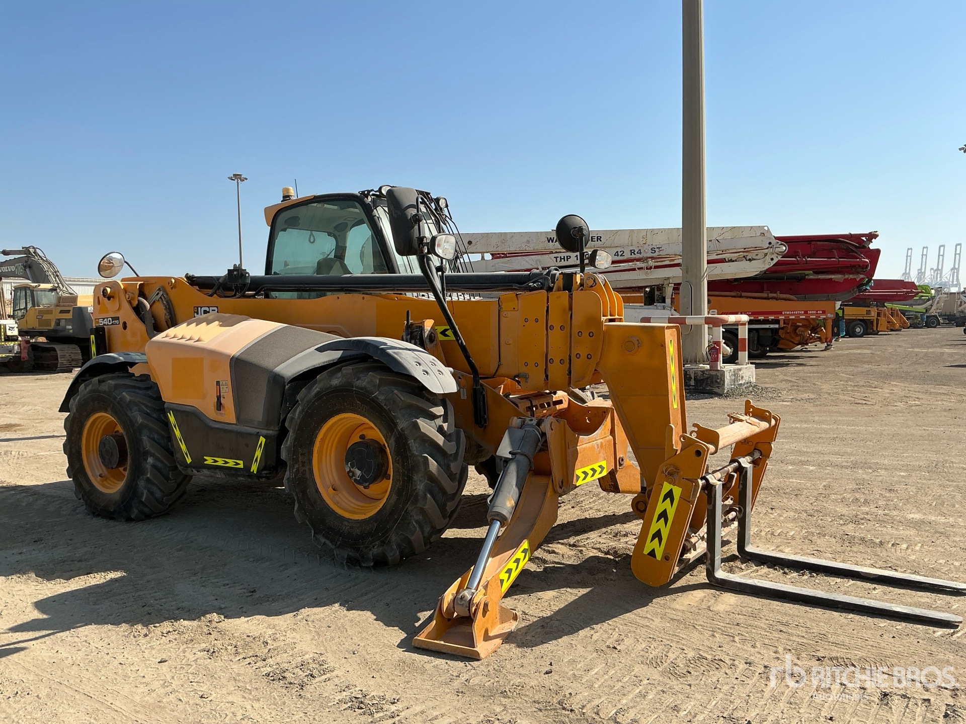 2018 JCB 540-170 رافع تليسكوبى | Ritchie Bros. Auctioneers