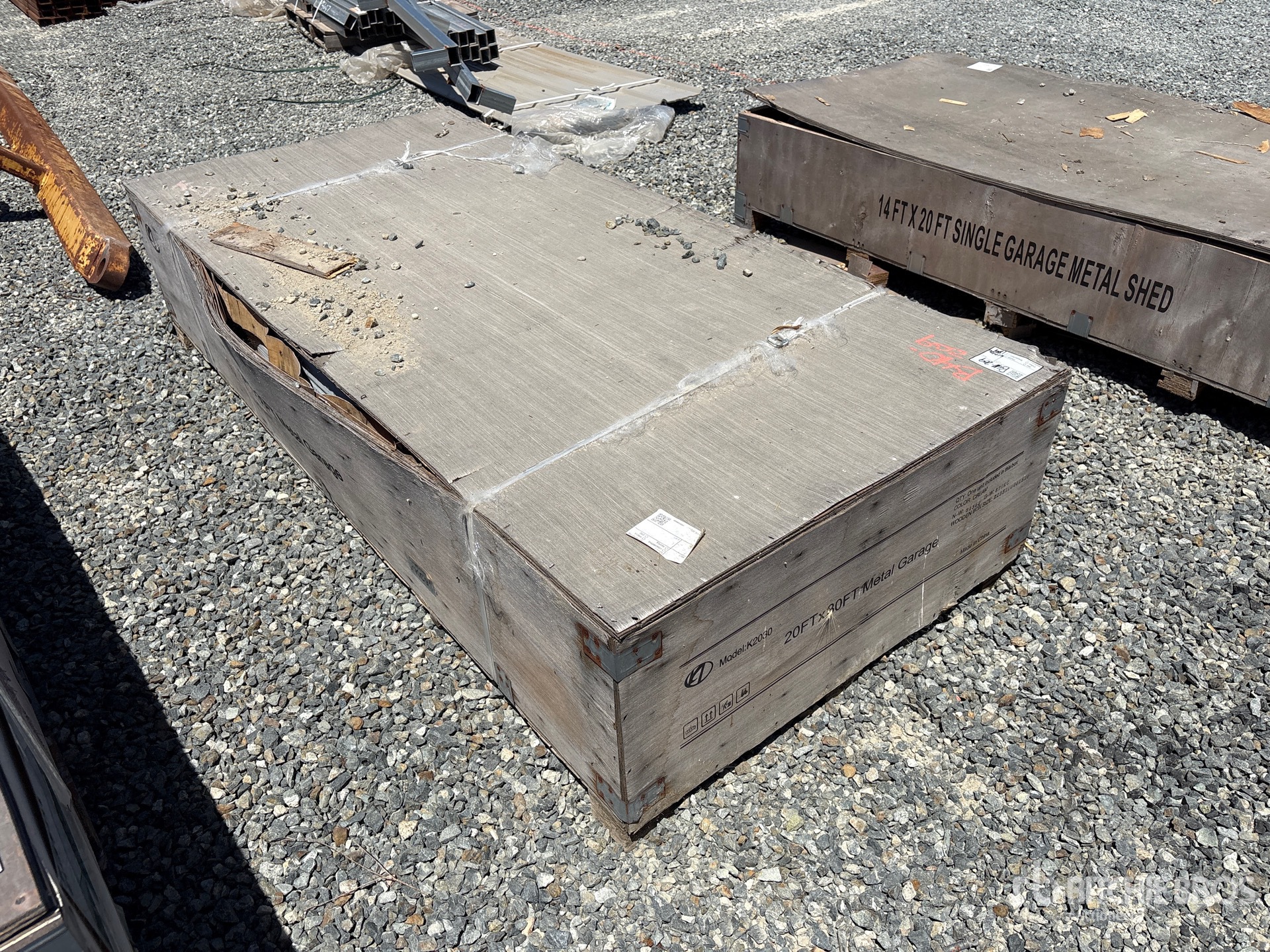 30 ft x 20 ft Metal Garage Divers - Structure portative | Ritchie Bros ...