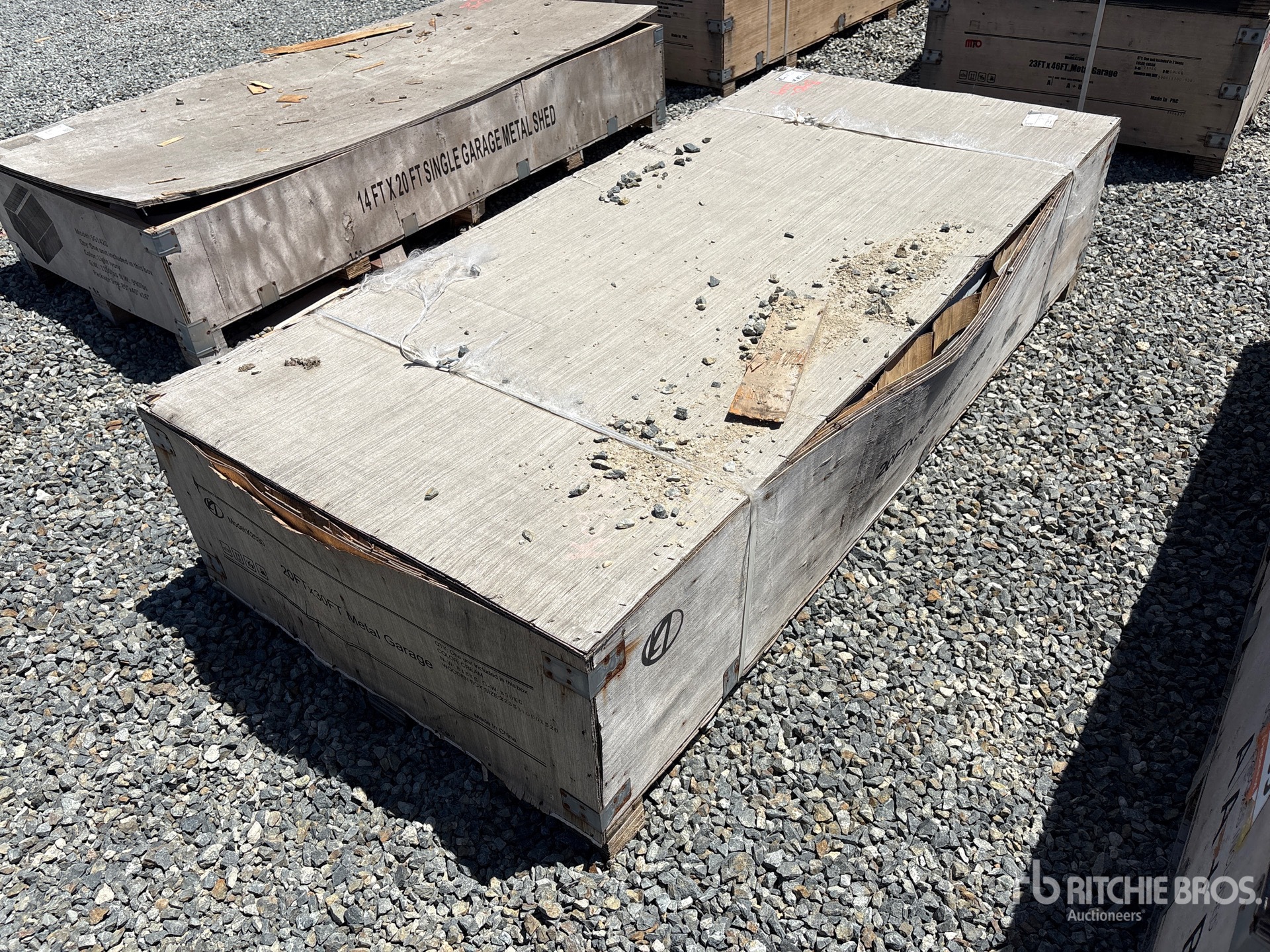 30 ft x 20 ft Metal Garage Divers - Structure portative | Ritchie Bros ...