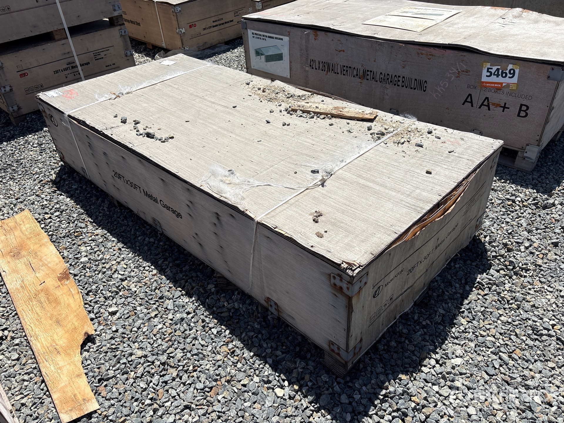 30 ft x 20 ft Metal Garage Divers - Structure portative | Ritchie Bros ...