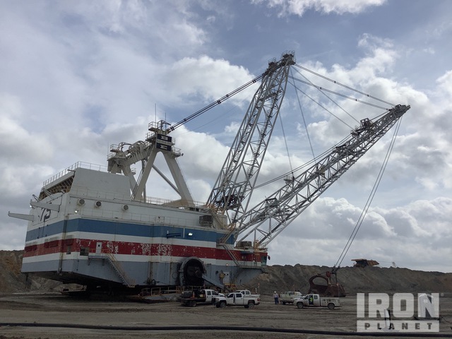 1975 (unverified) Bucyrus Erie 2570W Dragline in Elgin, Texas, United ...