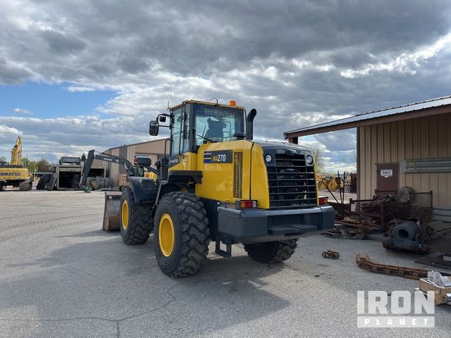 2015 Komatsu WA270-7 Wheel Loader in Carleton, Michigan, United States ...